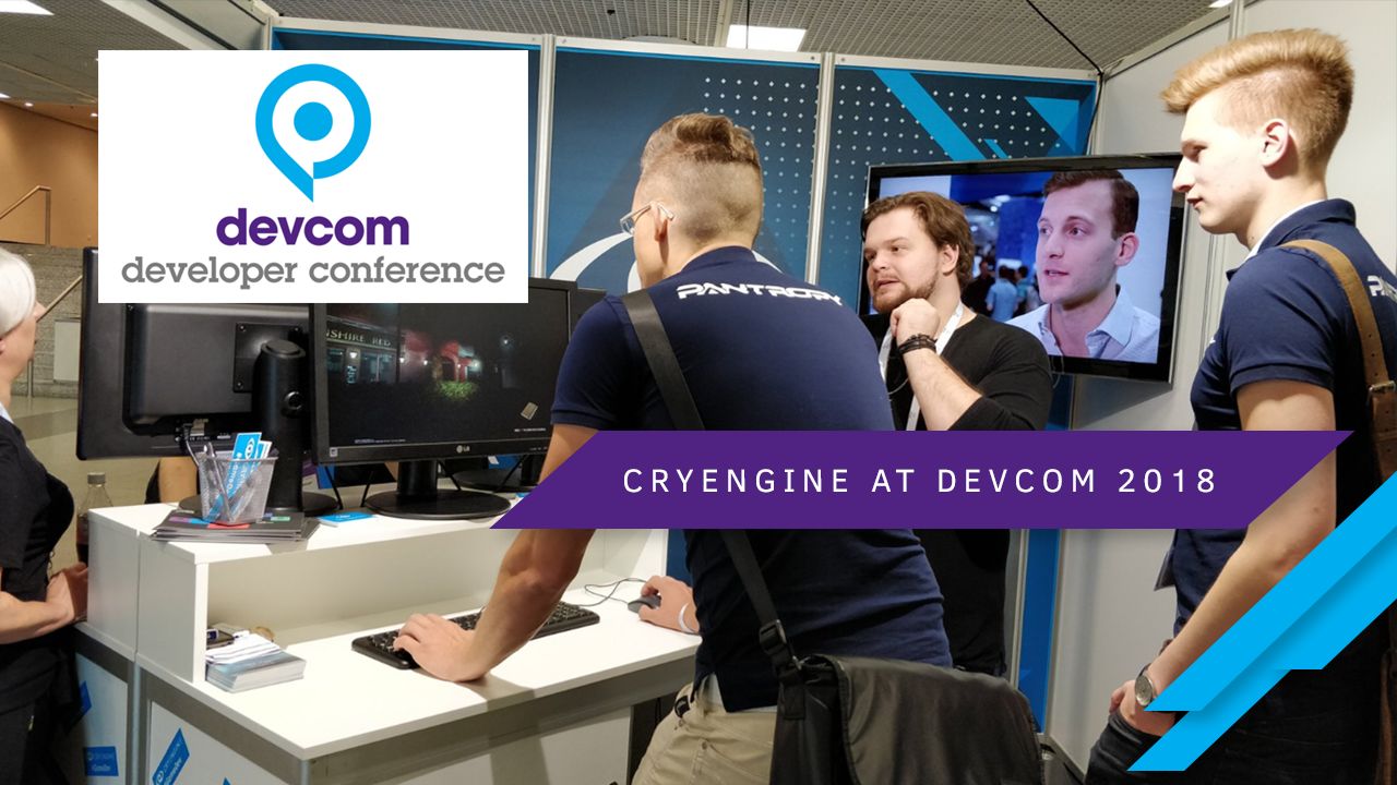 CRYENGINE | News: CRYENGINE Event: Meet us at Devcom!